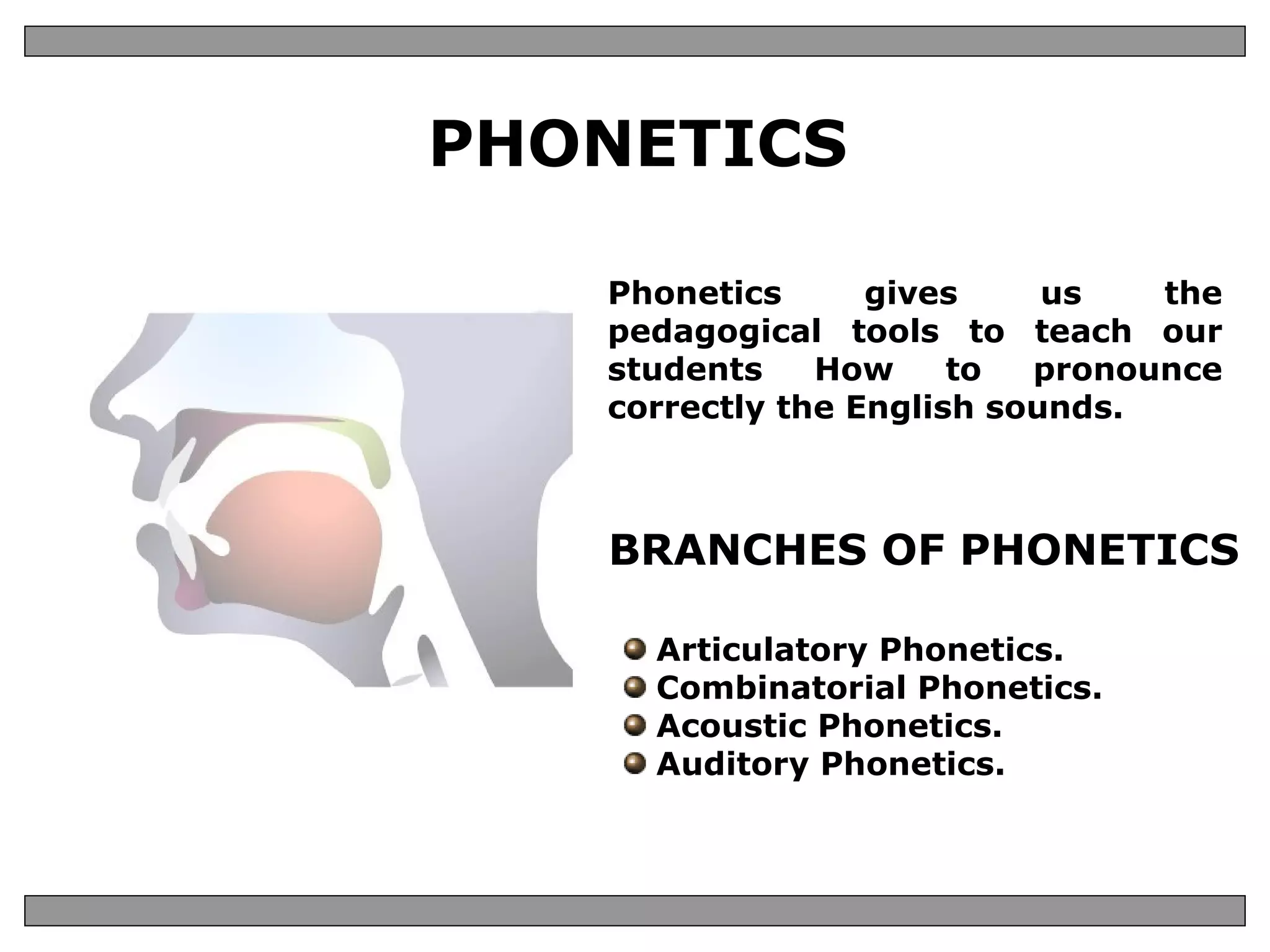 Phonetics summary 1 | PPT