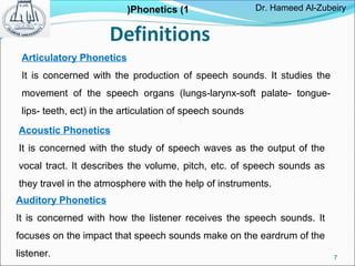 Introduction: Phonetics 1 | PPT