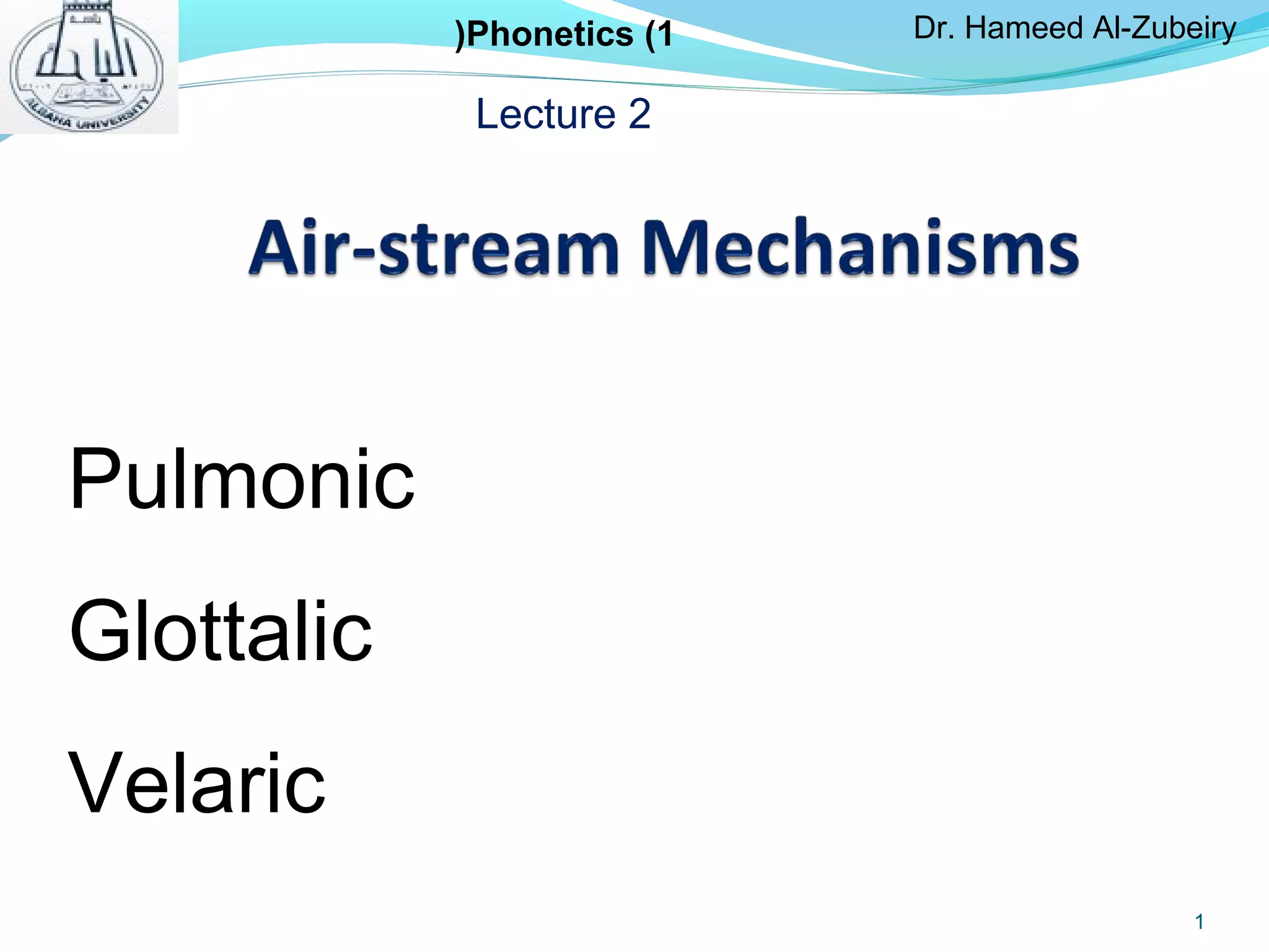 Phonetics 2 | PPT