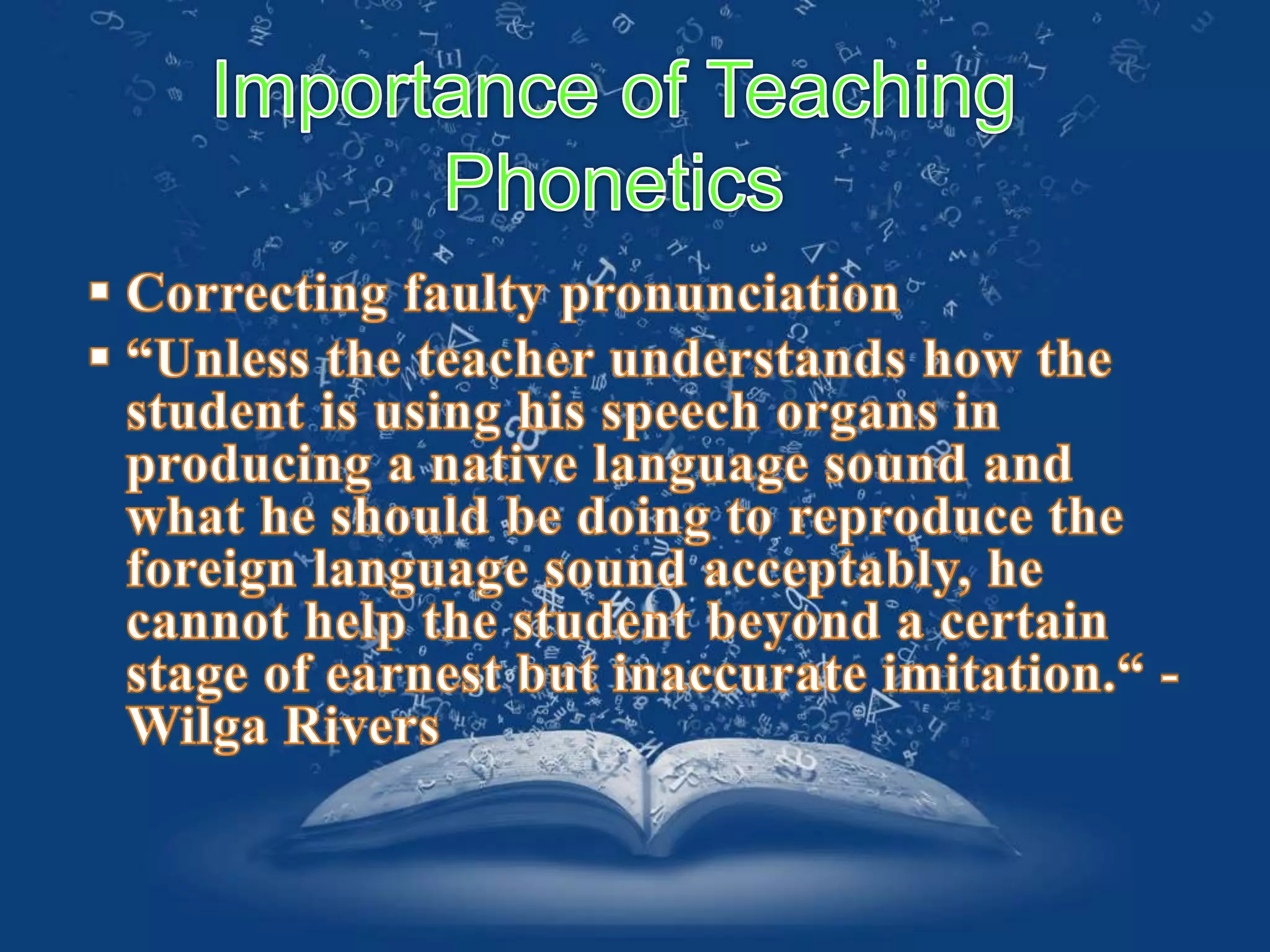 Phonetics: Speech Sound Production, IPA, Importance of Phonetics, and ...