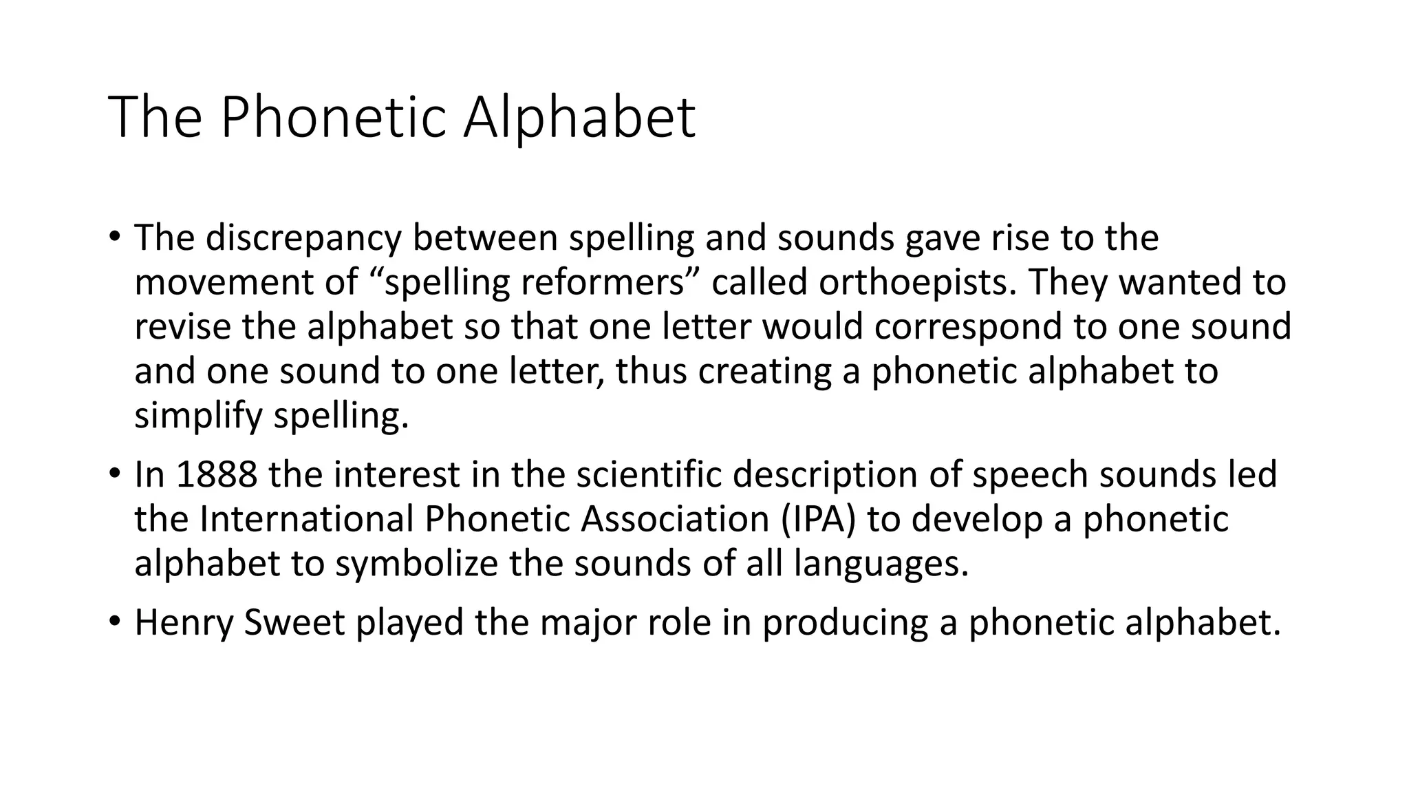 Phonetics and its types.PPTX | Audio Production | Content Production