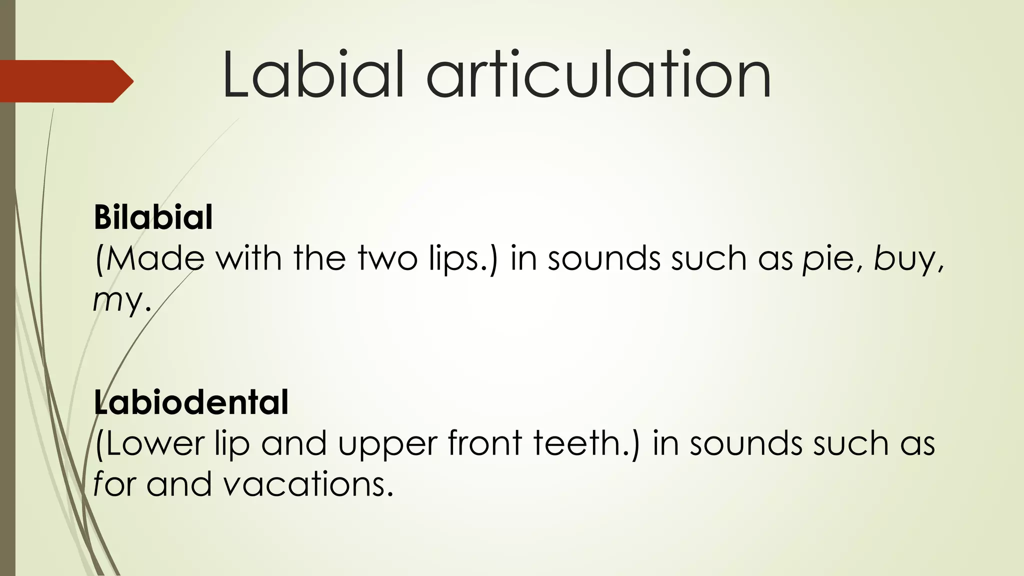Sounds articulation process | PPTX