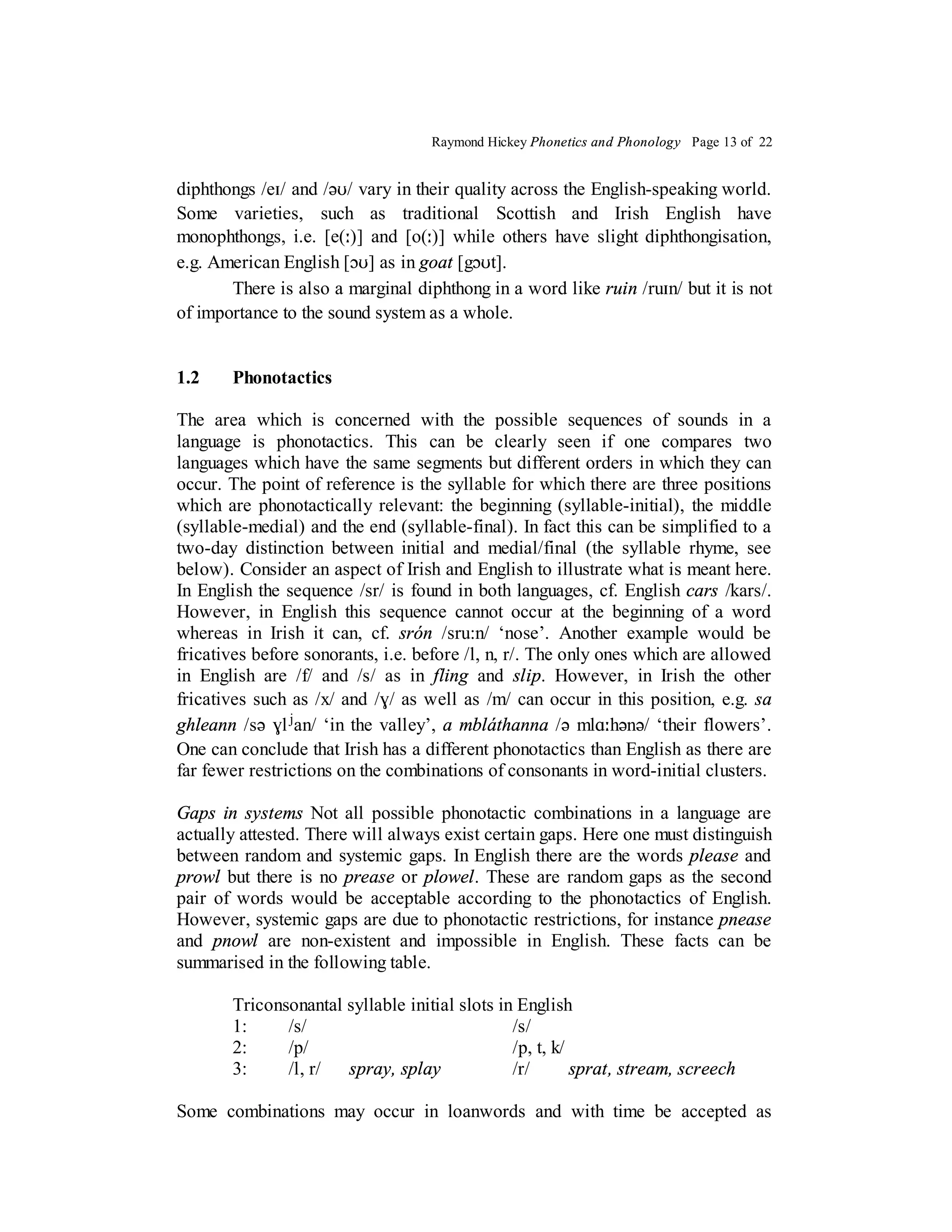 Phonetics and phonology | PDF