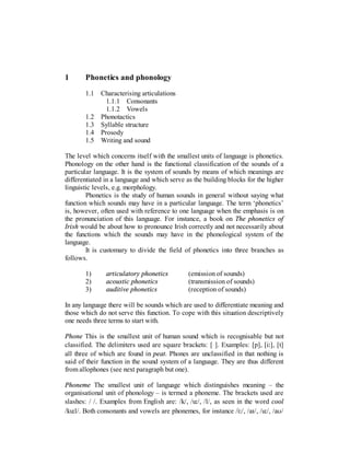 Phonetics and phonology | PDF | Hobbies & Interests