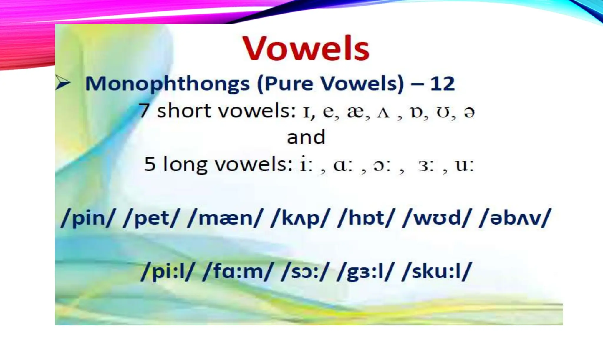 PHONETICS AND PHONOLOGY COBAEM COURSE pptx | PPTX