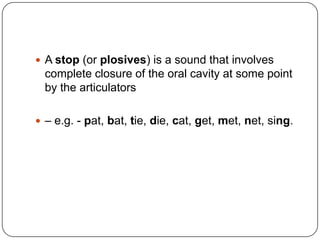 Phonetics and phonology of english | PPTX
