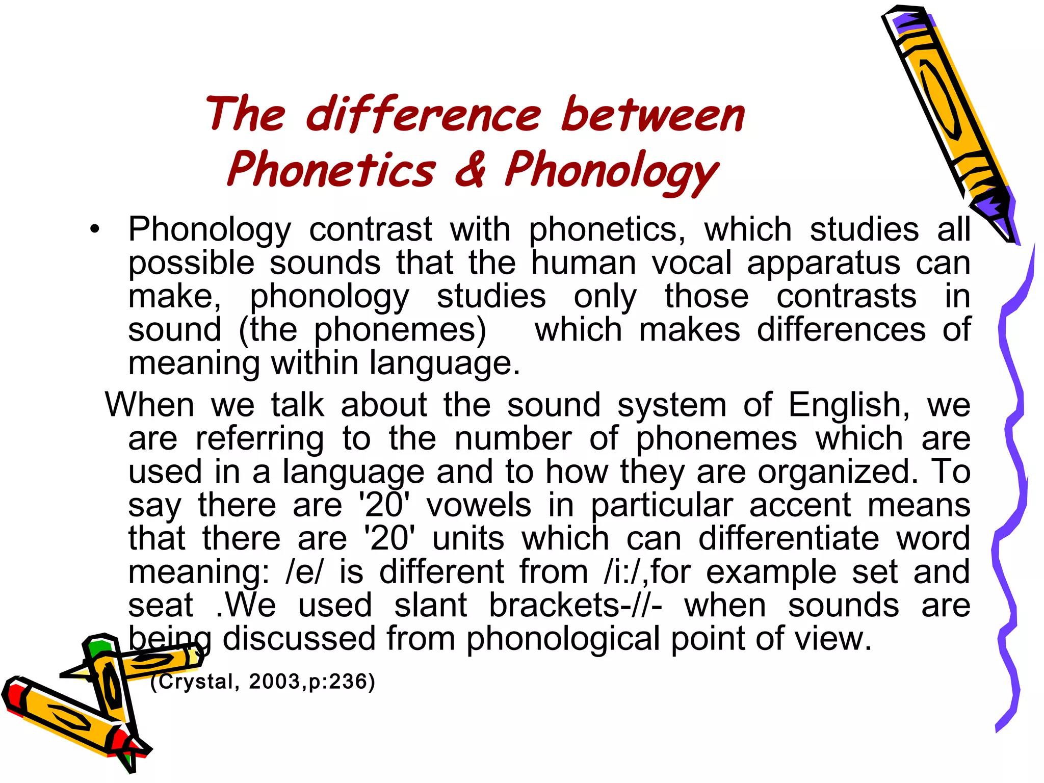 Phonetics and phonology pp1 | PPT