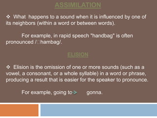 Phonetics and phonology terms | PPTX