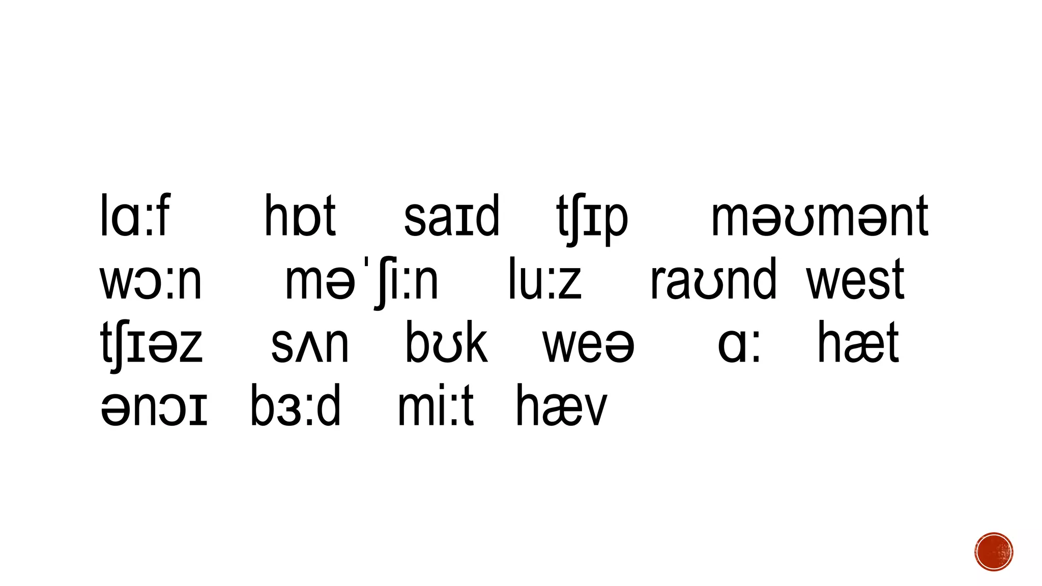 Phonetics and phonology workshop2020 | PPTX