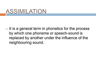 Phonetics and spoken english | PPTX