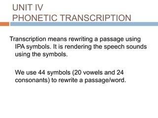 Phonetics and spoken english | PPTX