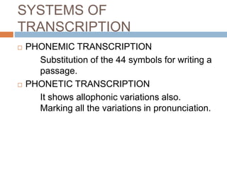 Phonetics and spoken english | PPTX