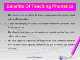 Phonetics – Are they essential? | PPTX