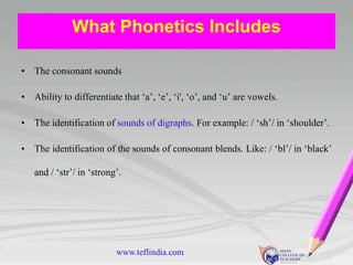 Phonetics – Are they essential? | PPTX