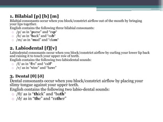 Phonetics ( Introduction to Linguistics ) | PPTX