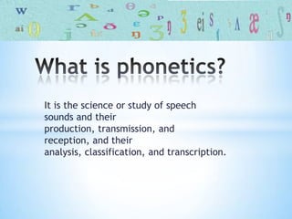 Phonetics introduction | PPT