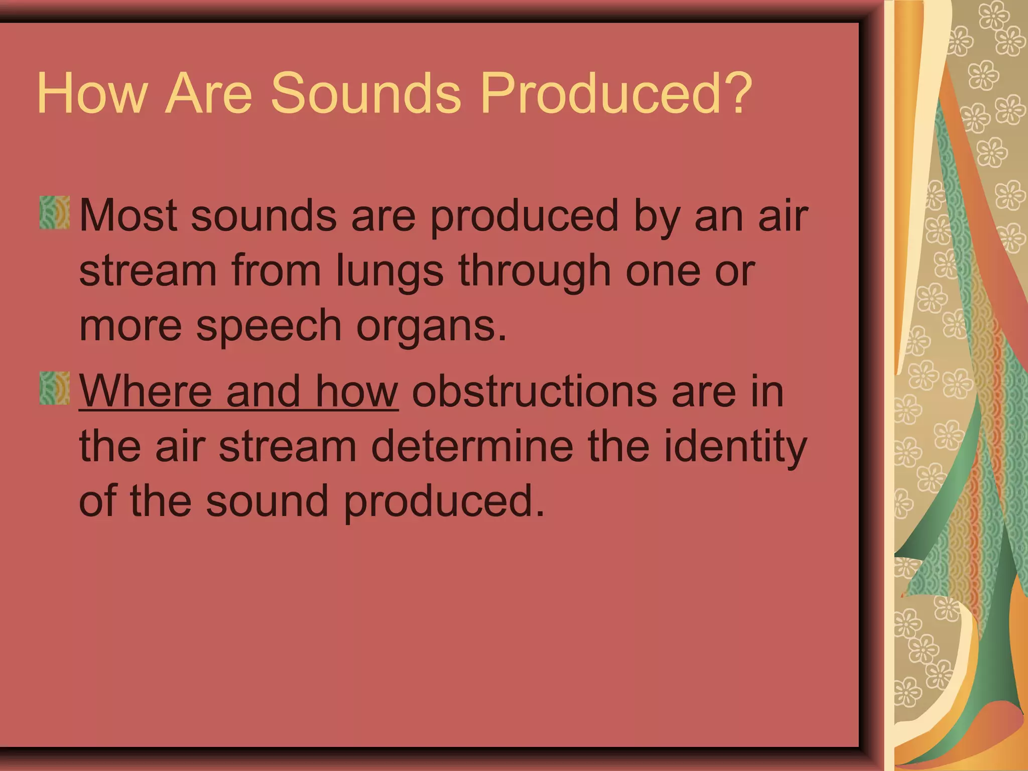 Phonetics intro ppt | PPT