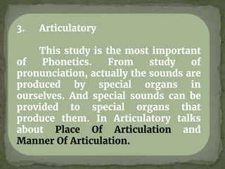 PHONETICS IS UNIQUE | PPTX