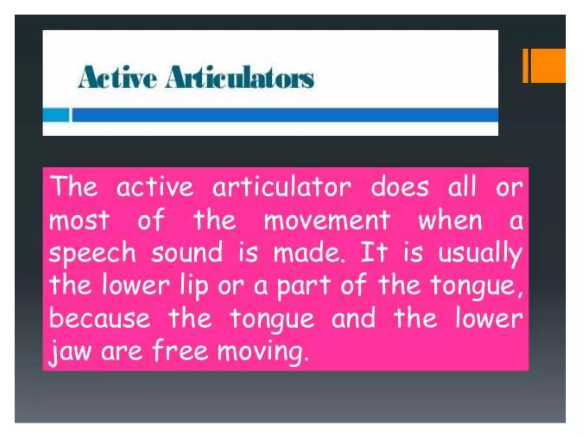 Phonetics & organs of speech | PPTX