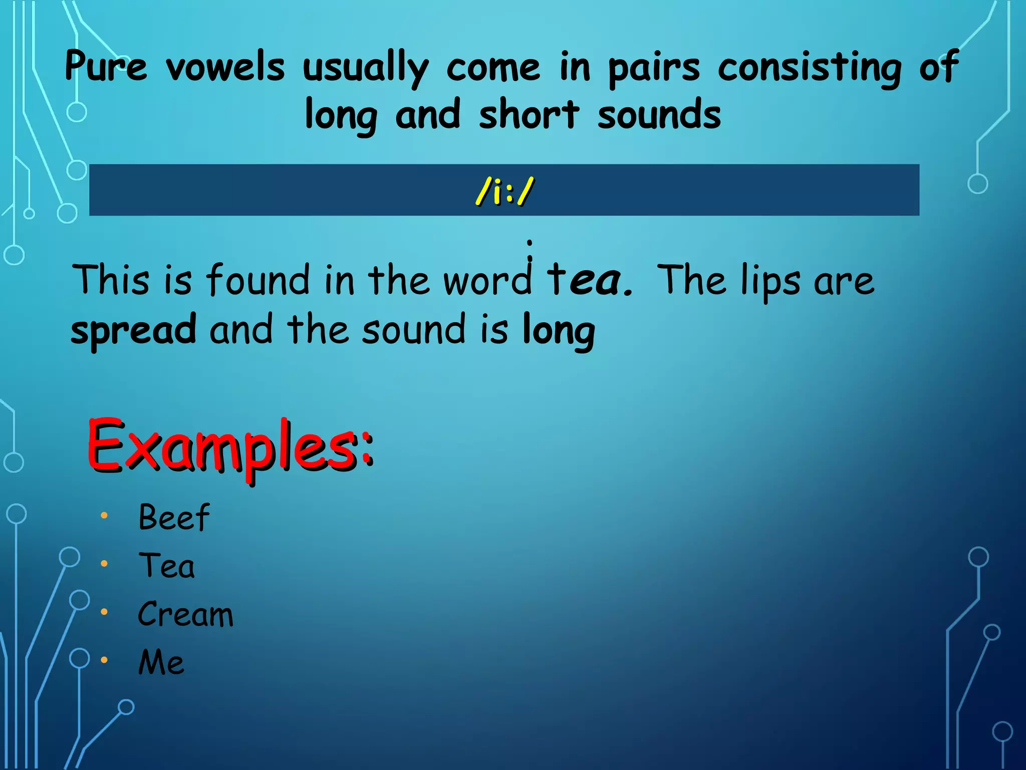 Phonetic sounds i | PPT