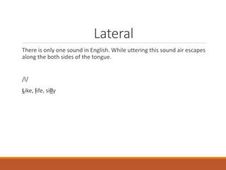 Phoneticsphonology lecture 2 | PPT