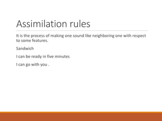 Phoneticsphonology lecture 2 | PPT