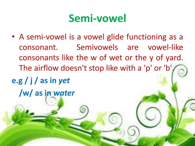 Phonetics presentation part II | PPT