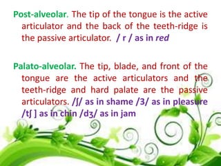 Phonetics presentation part II | PPT | Ear, Nose and Throat Conditions | Diseases and Conditions