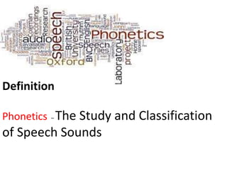 Phonetics English | PPTX