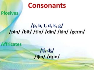 Phonetics English | PPTX