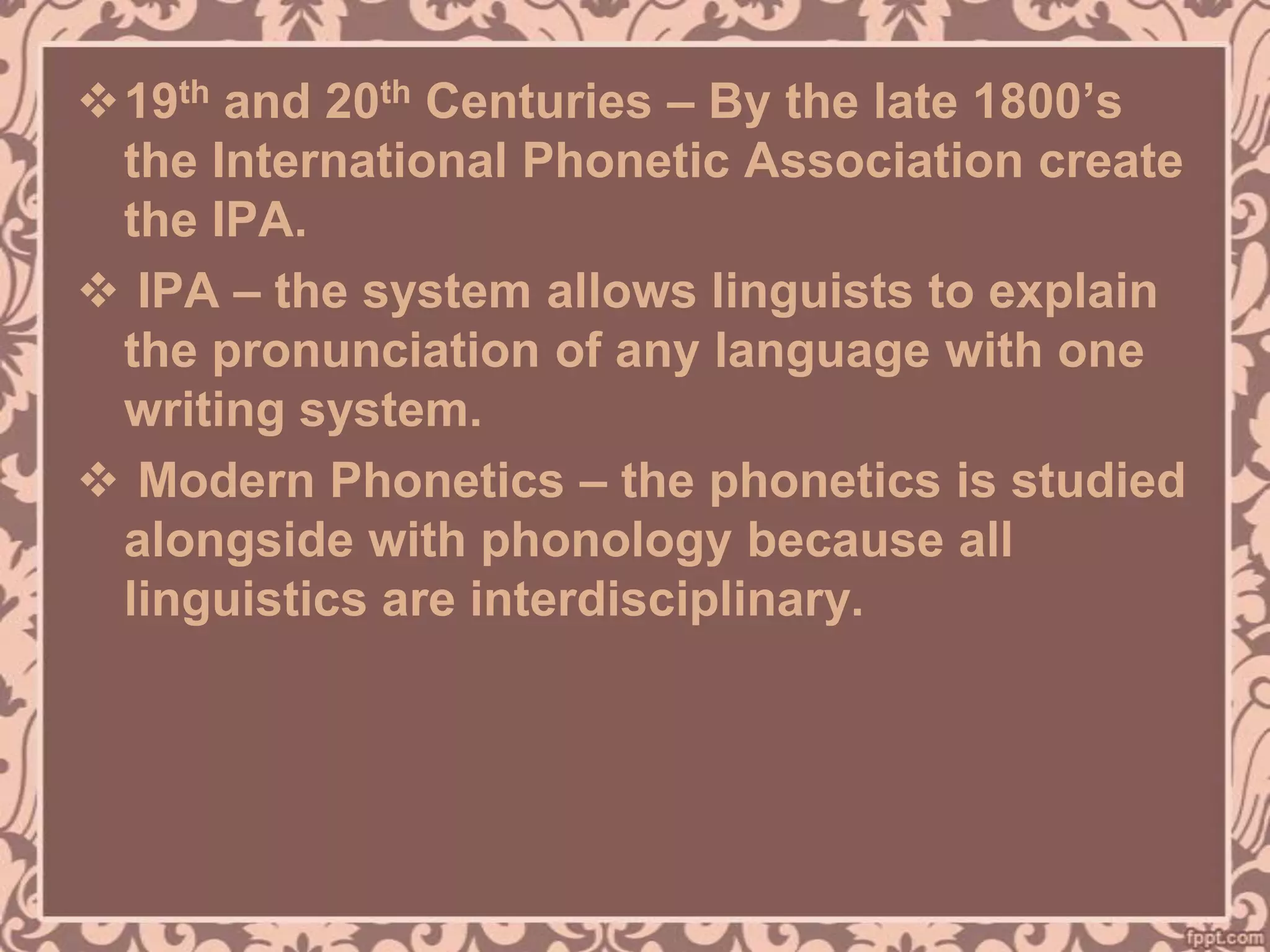 Phonetics report | PPTX