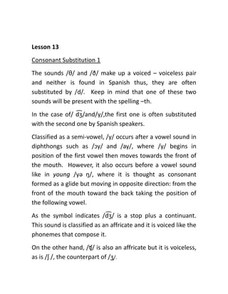 Phonetics summary | PDF
