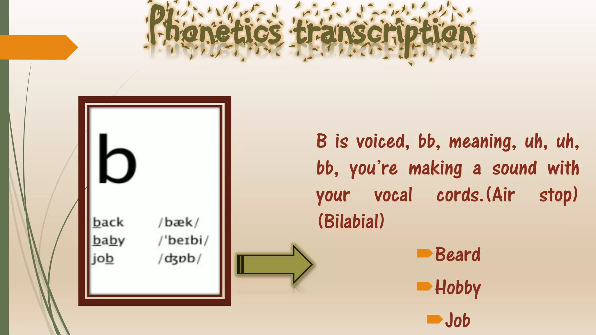 Phonetics transcription | PDF