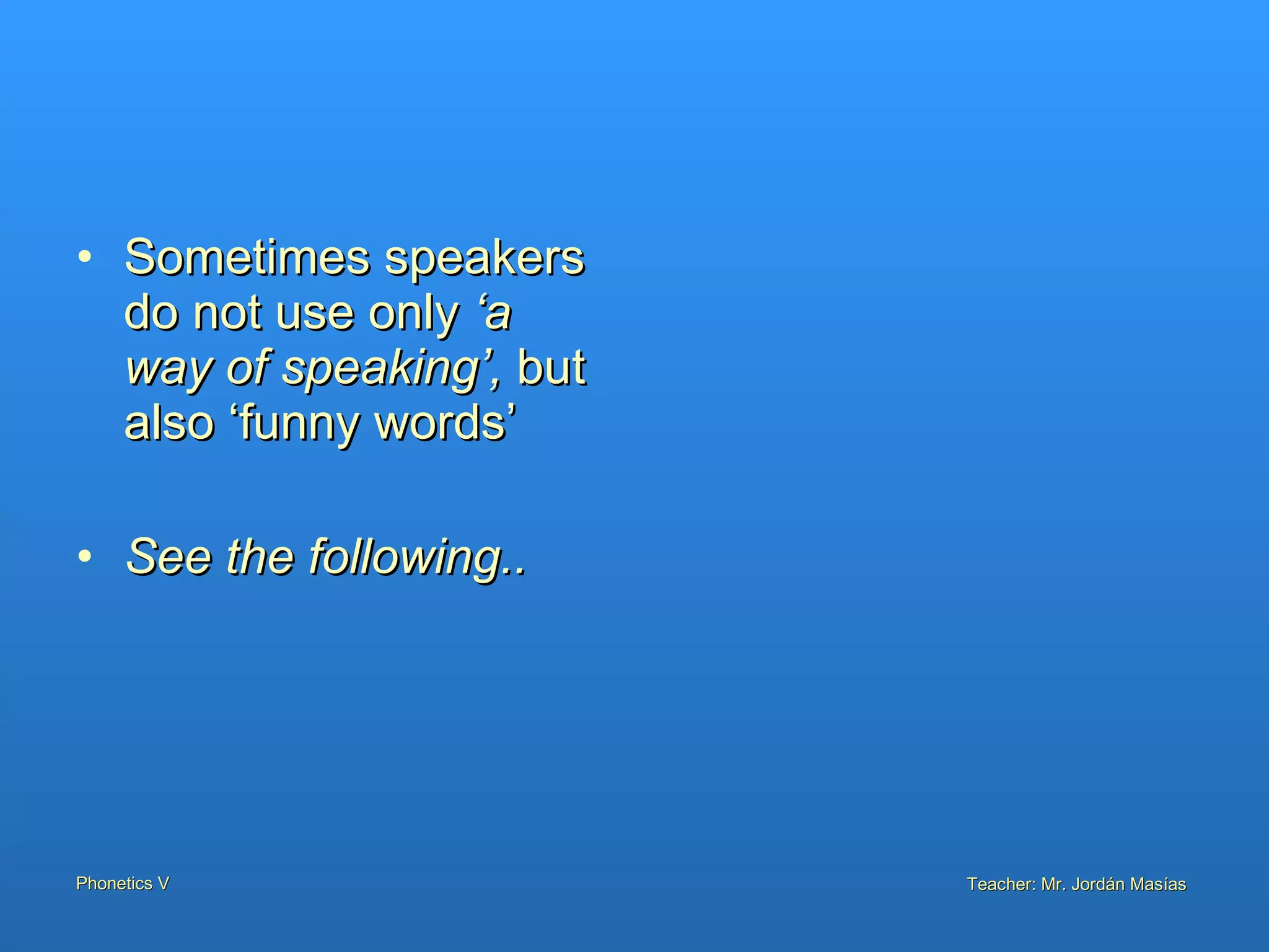 Phonetics v intro | PPT