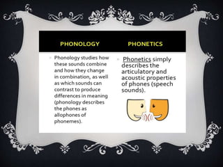 Phonetic vs phonology | PPT