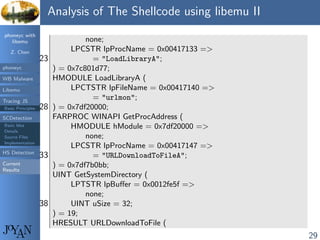 Shellcode and heapspray detection in phoneyc | PDF
