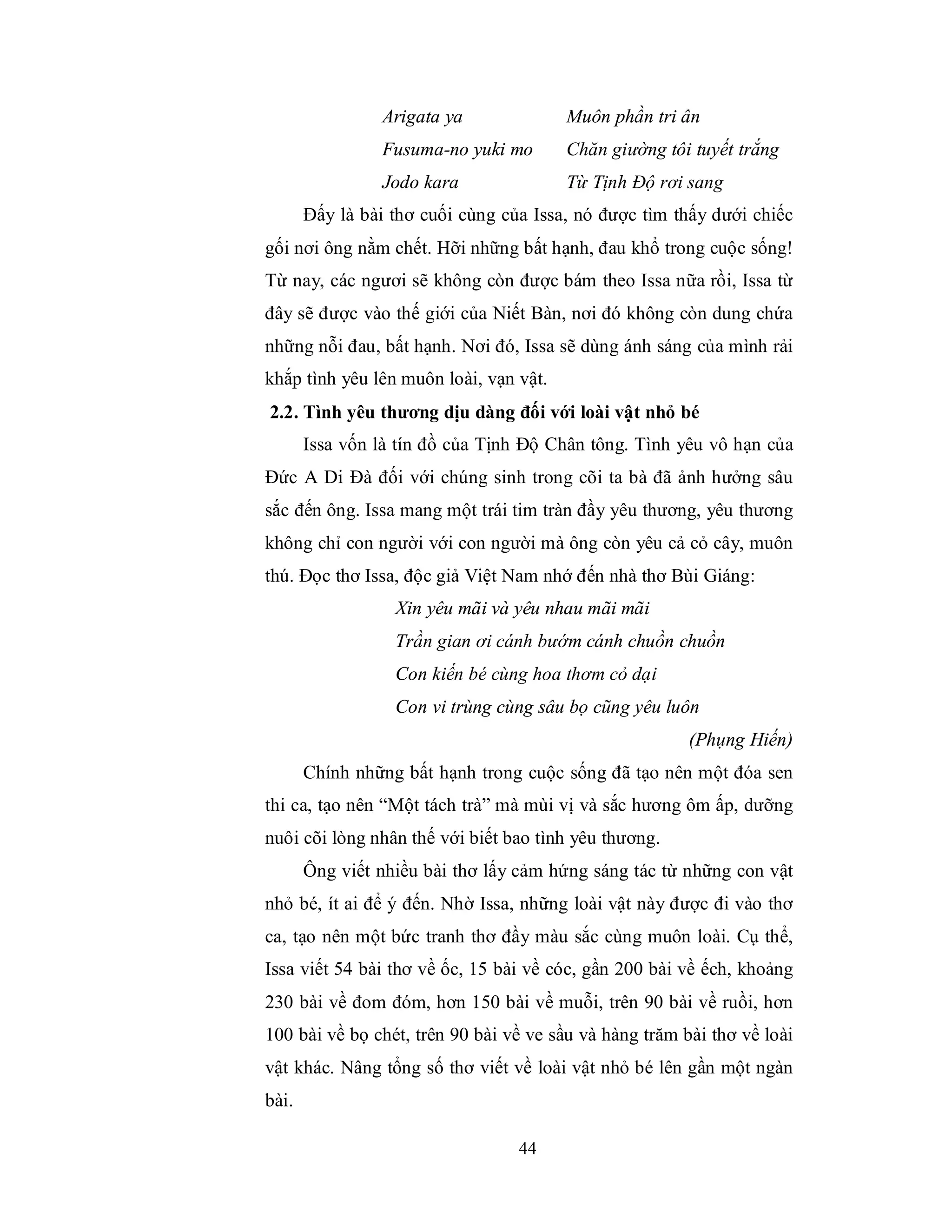 Phong Cách Thơ Haiku của Matsuo Basho, Yosa Buson và Kobayashi Issa | PDF