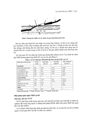PHÒNG NGỪA NHIỄM KHUẨN BỆNH VIỆN TRONG LỌC MÁU LIÊN TỤC CRRT | PDF