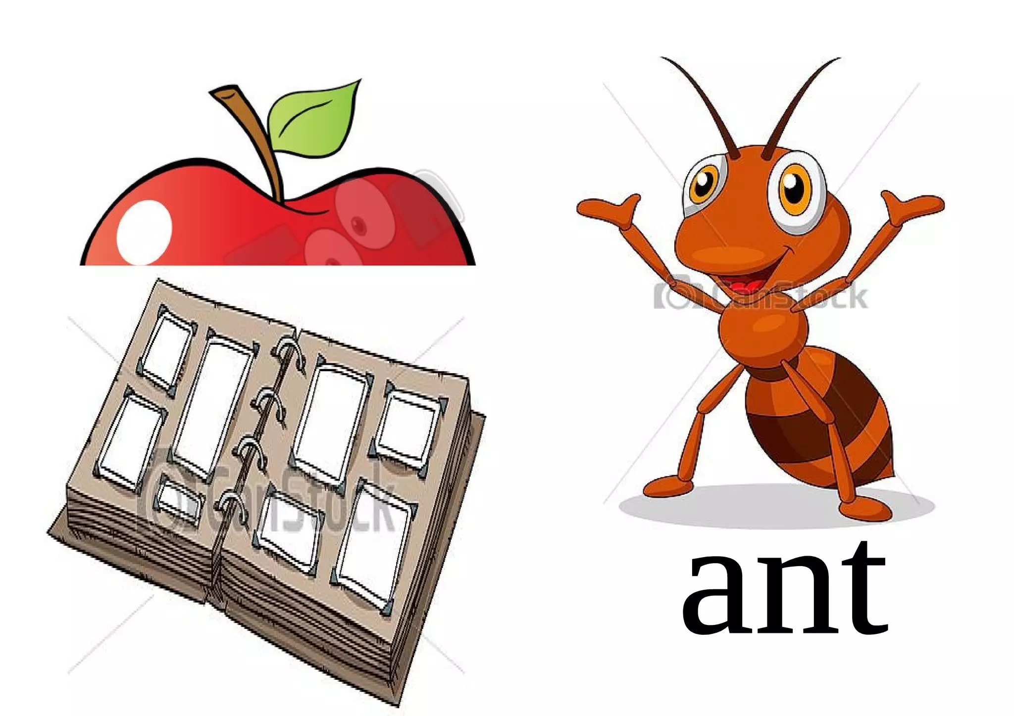 Phonic 'a' flash cards | PPT