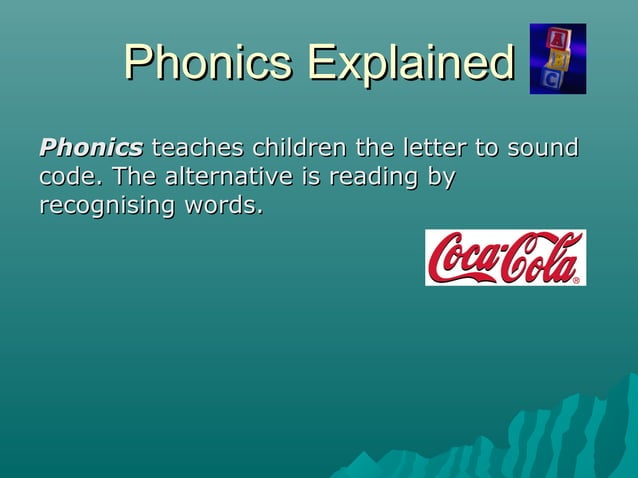 Phonics | PPT | Education