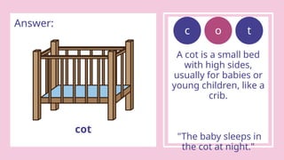 Phonics to Guide Short CVC Words For Children | PPTX
