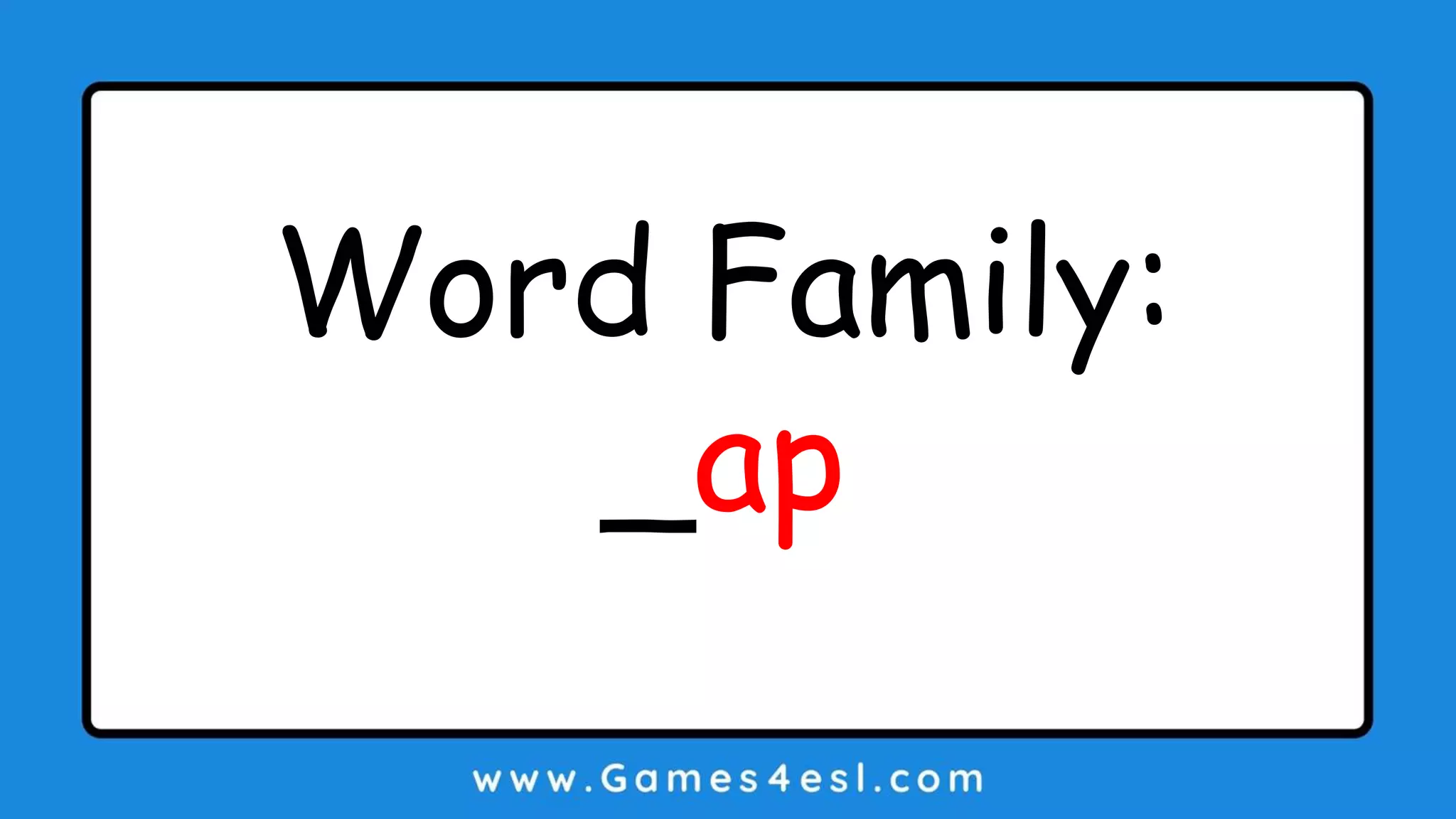 Phonics-CVC-Letter-A-Word-Family-ap.pptx