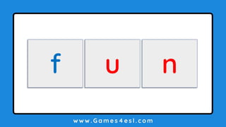 Phonics-CVC-Letter-U-Word-Family-un.pptx