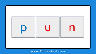 Phonics-CVC-Letter-U-Word-Family-un.pptx