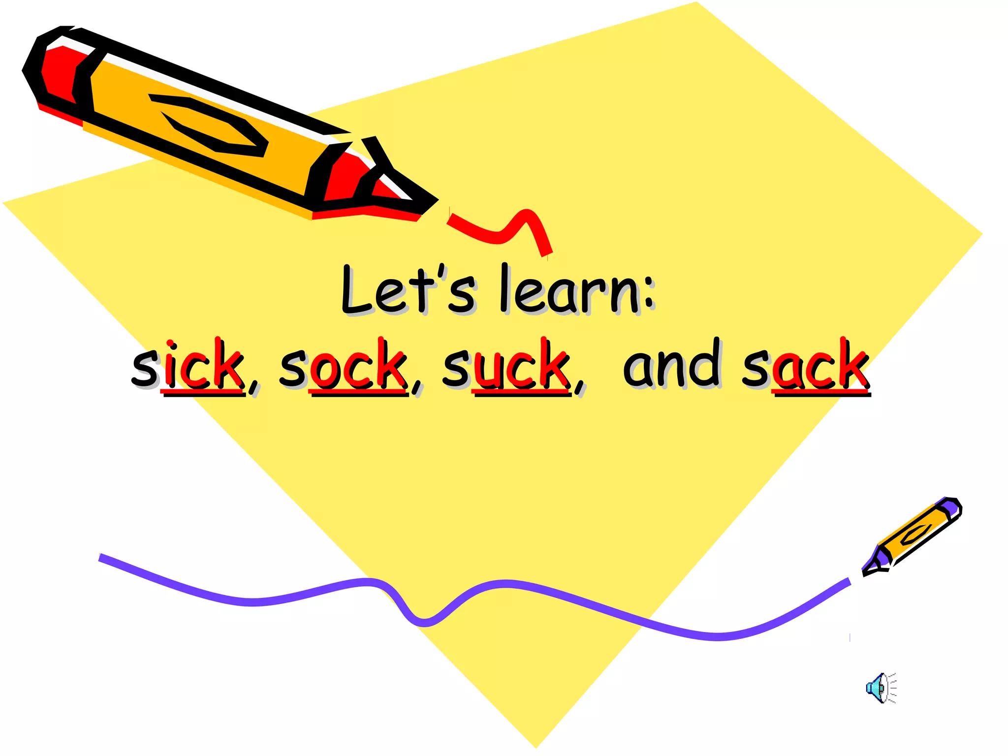 Phonics ick,ock,uck and ack and plural rules | PPT