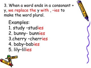 Phonics ick,ock,uck and ack and plural rules | PPT