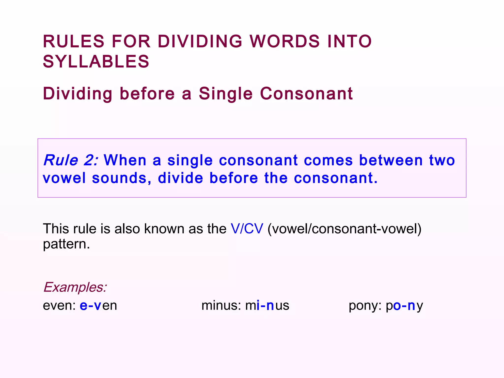 Phonics syllables | PPT | Chemistry | Science