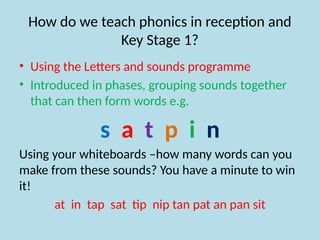 Phonics-workshop-final PPT form primary school use | PPTX