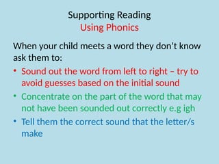 Phonics-workshop-final PPT form primary school use | PPTX