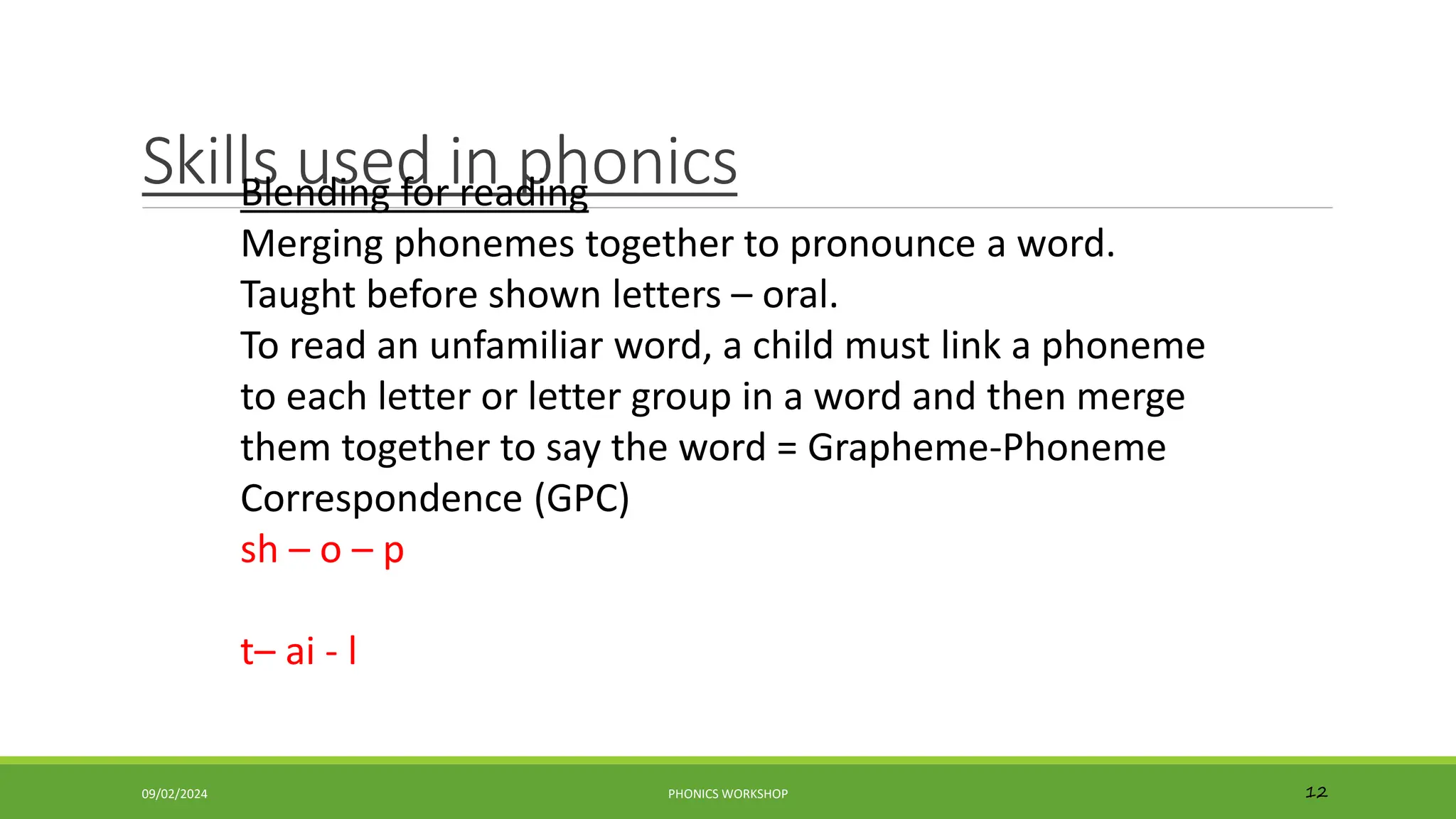 Phonics-Workshop-Presentation.ppt presen | PPT